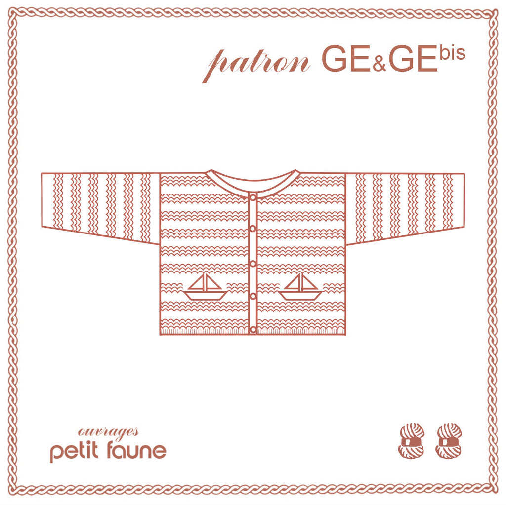 Patron GE ou GE bis + Laine Douce Anglaise – OuvragesPetitFaune